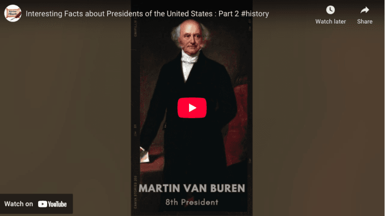 Interesting Facts about Presidents of the United States : Part 3 [VIDEO ...